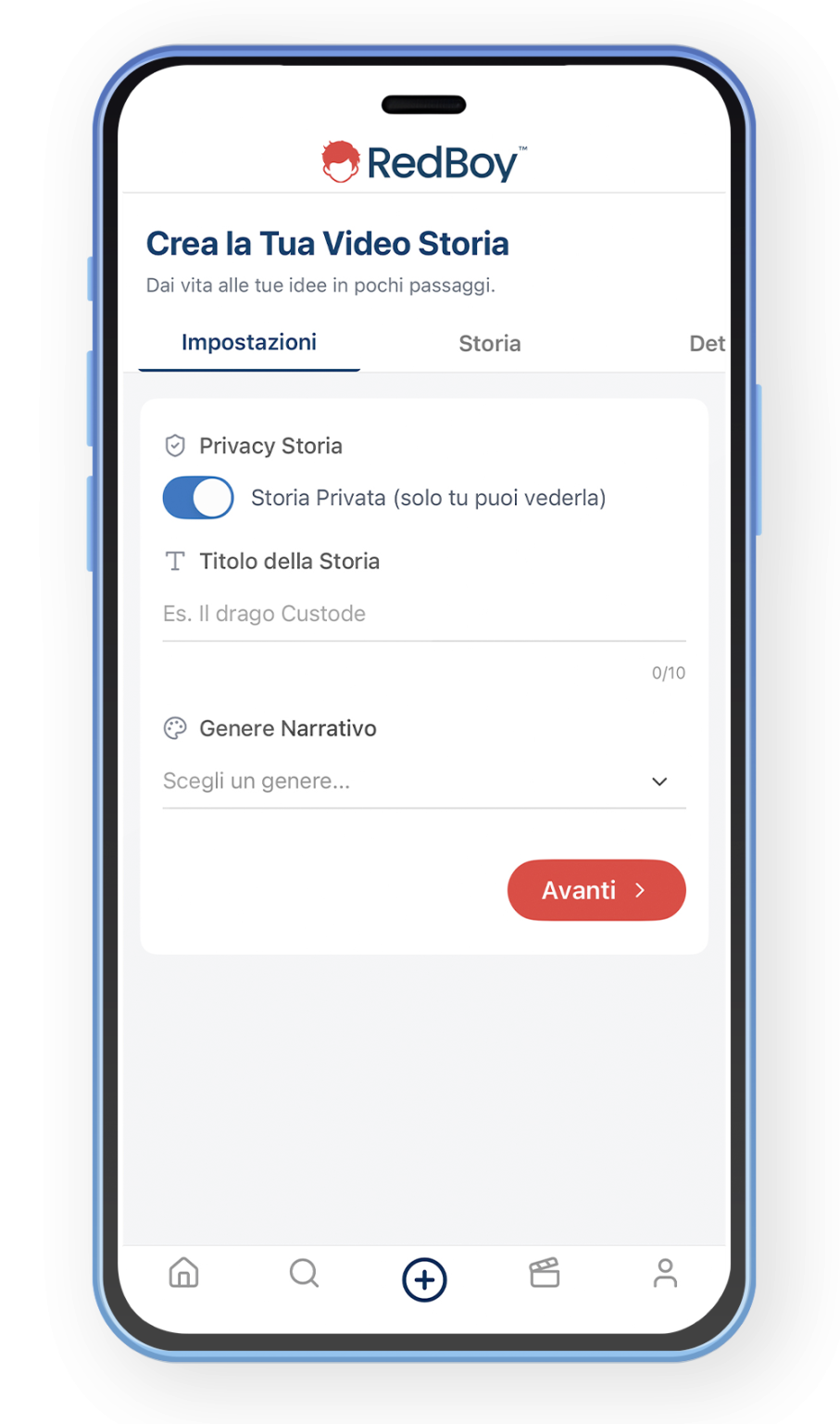 RedBoy – Dai vita alle tue storie con l’AI e la voce di Angelo Pintus!